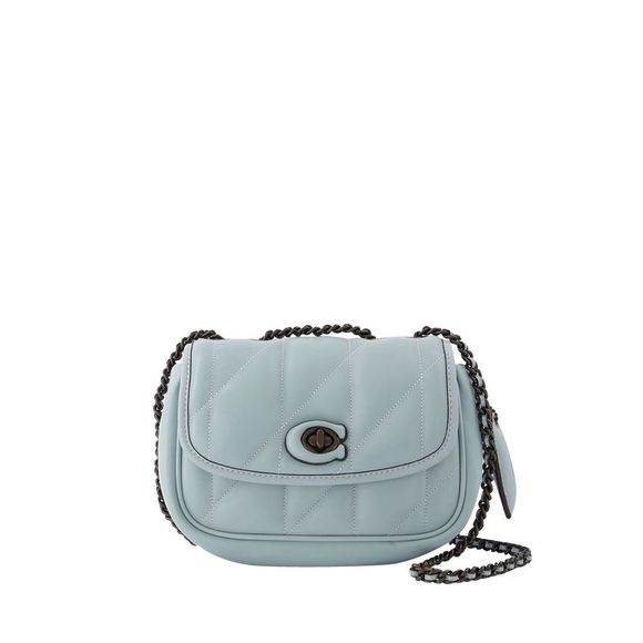Coach | Bags | Coach Quilted Pillow Madison Shoulder Bag 8 Blue Female ...